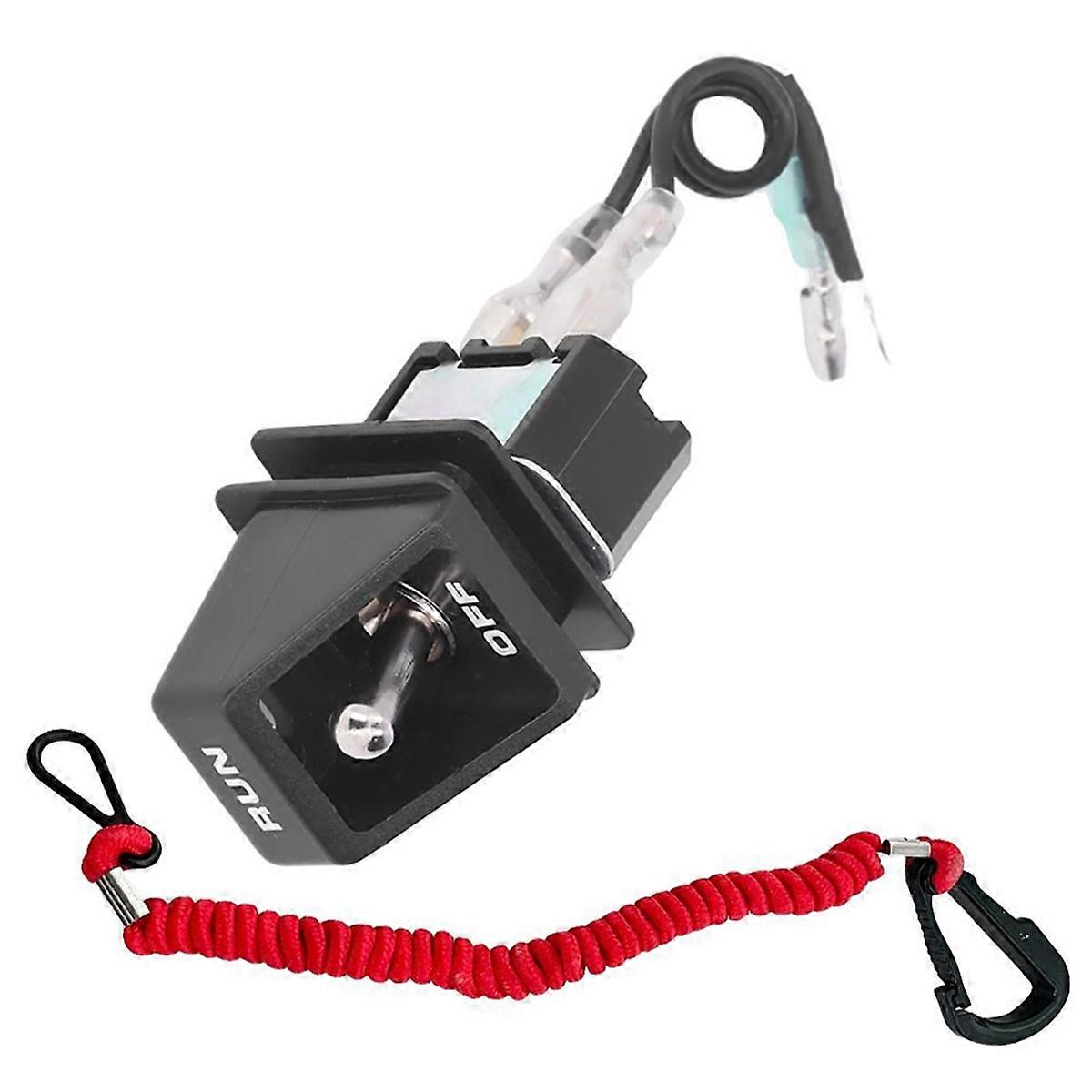 Marine Outboard Motor Side Mounted Remote Control Box Safety Emergency ...