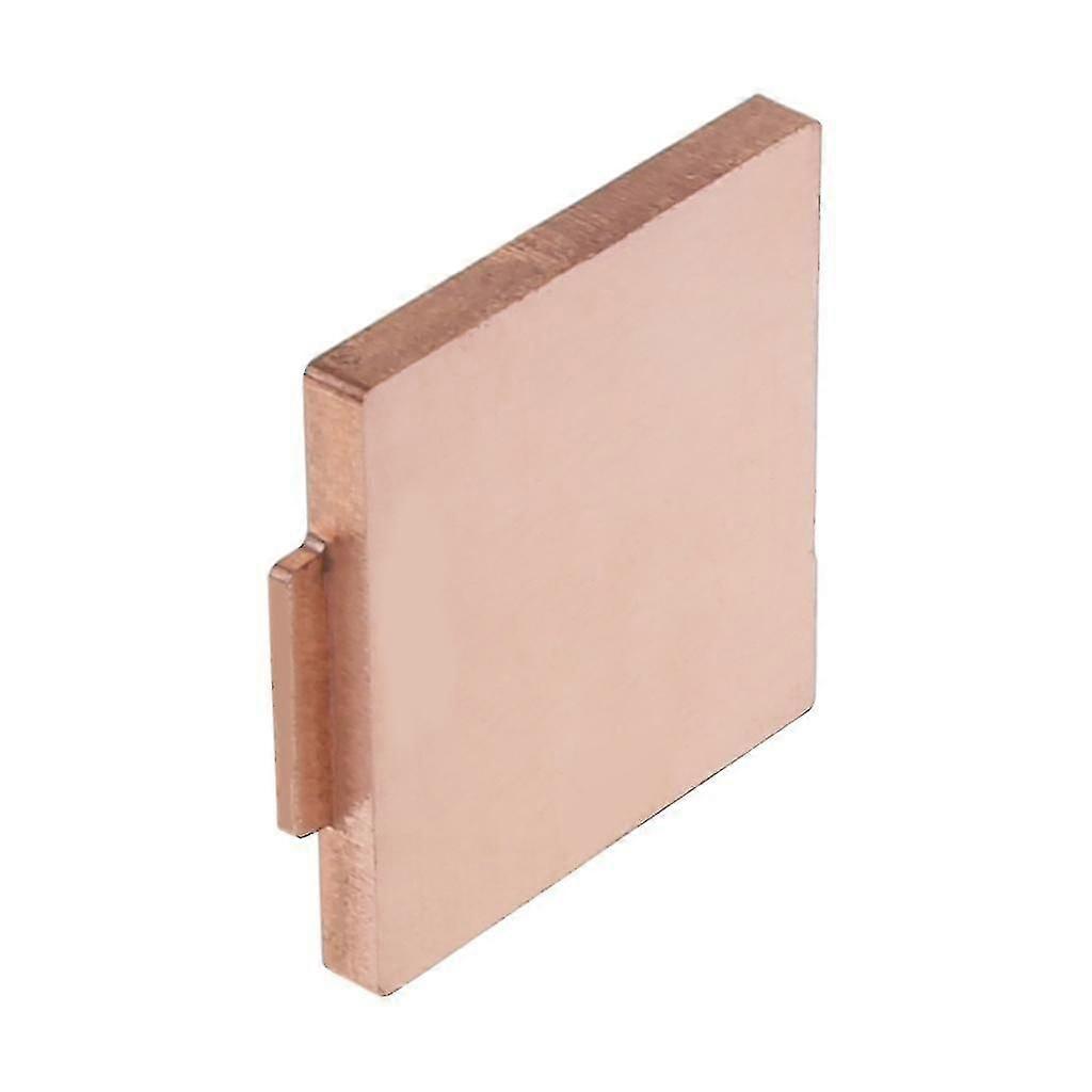 Cpu Pure Copper Cover Ihs Cooling For 6700k 7700k 8700k 115x Interface ...