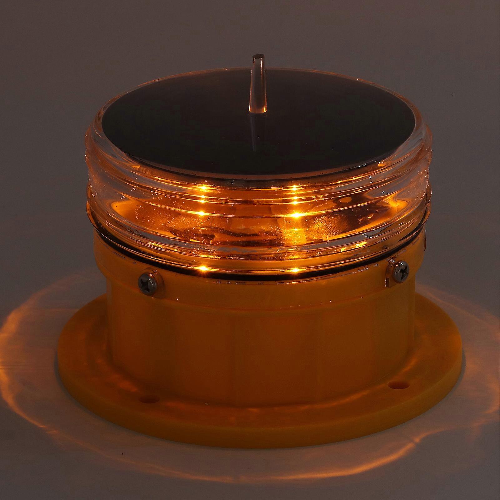 Solar Beacon Light 360 Degree Navigation Warning Lamp IP67 Waterproof ...