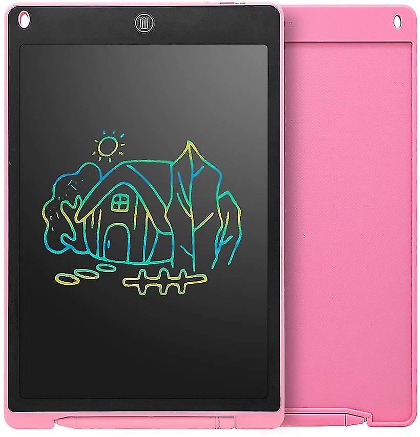 Lcd Writing Pad Kids Reusable Graffiti Pad 12 Inch Erasable Electronic ...