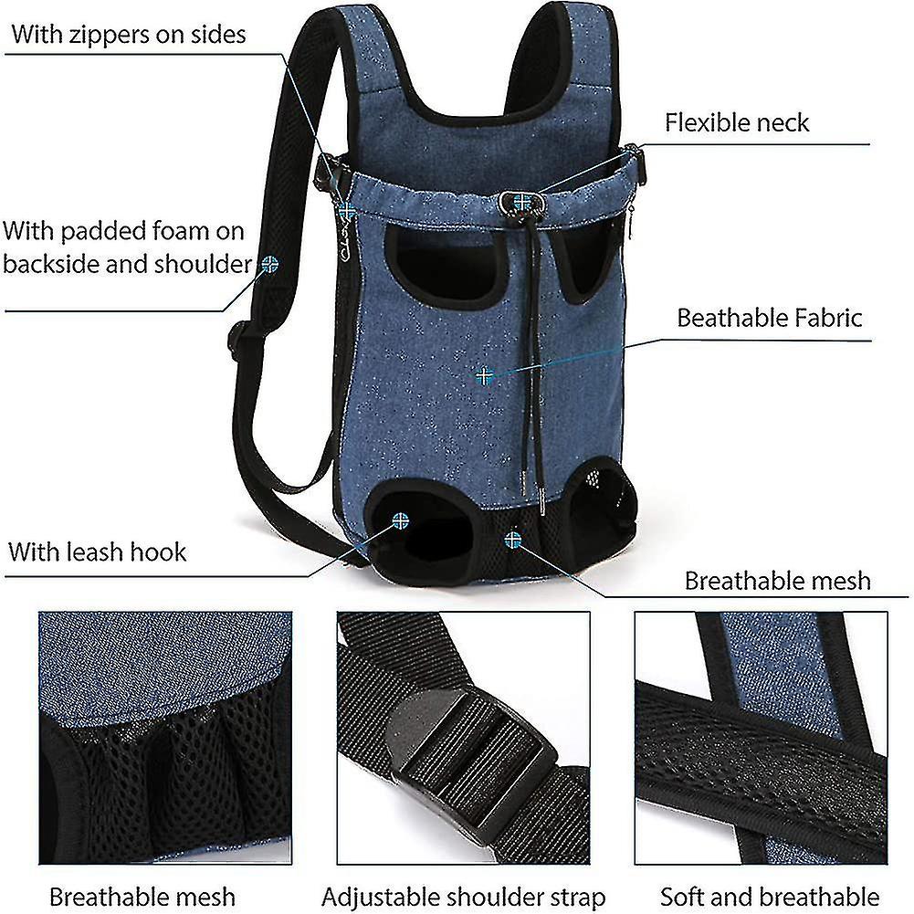 Dog Carrier Backpacks For Medium Large Dogs Legs Out Pet Carrier Bag ...
