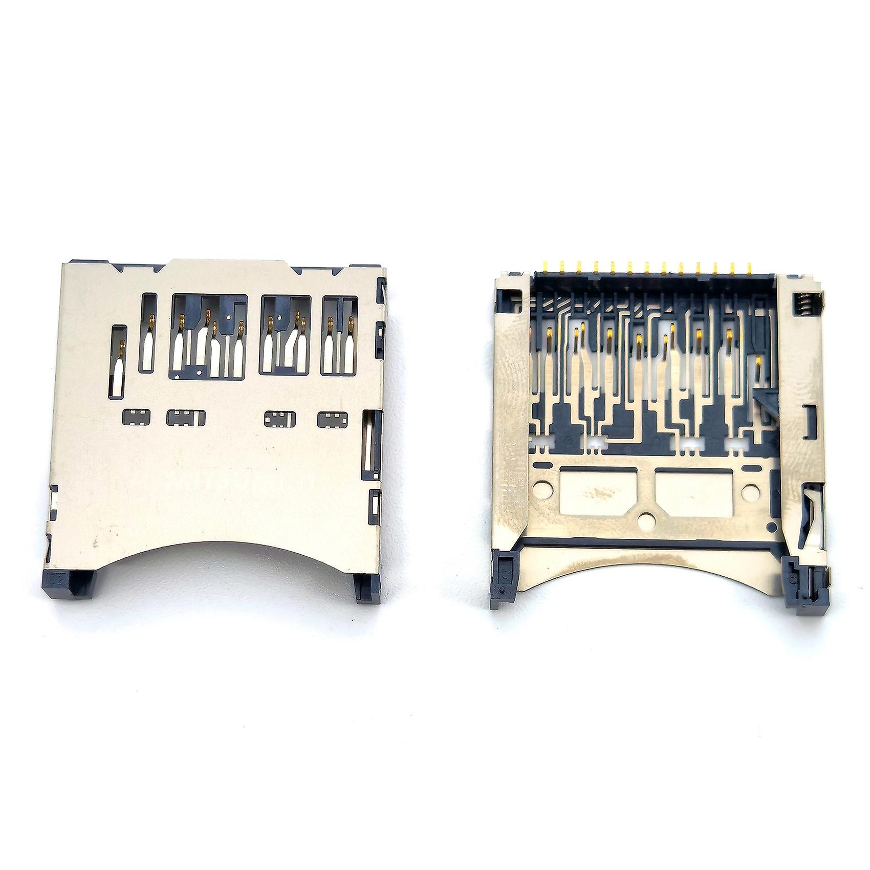 1pcs New Sd Memory Card Slot Component Reader Holder Repair Part ...