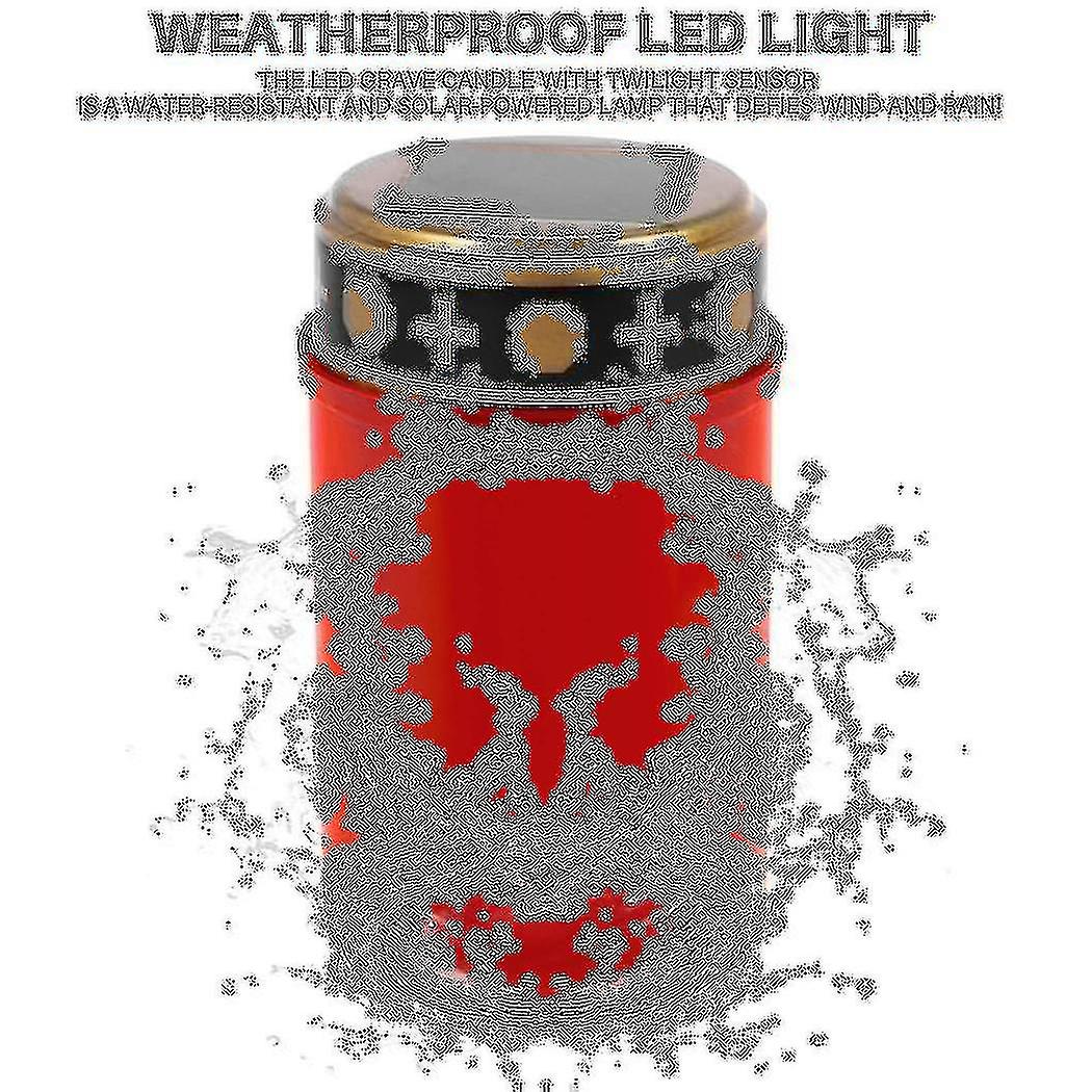 Grave Candle For Cemetery Grave Solar Lights With Lighting Led Grave ...