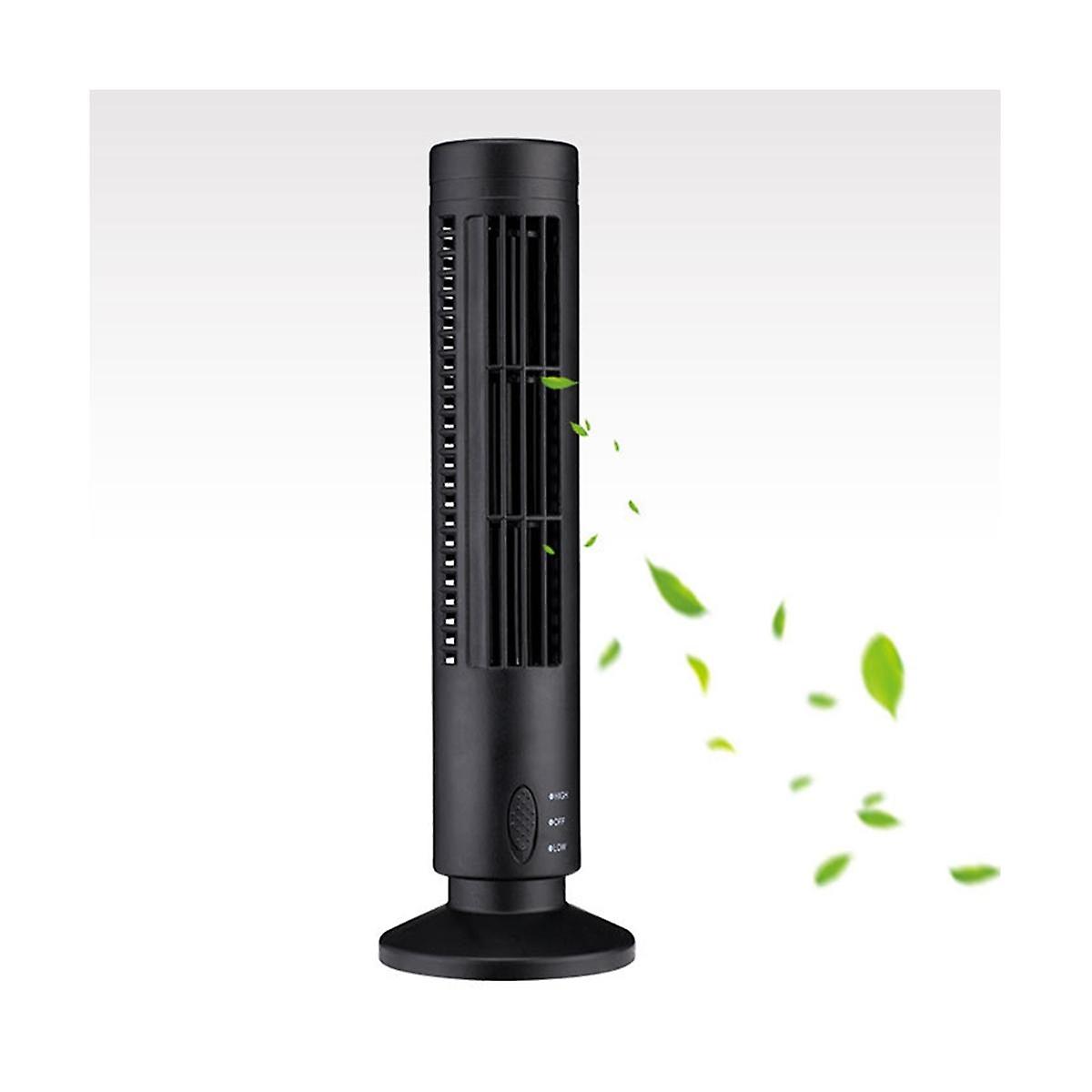 New USB Tower Fan Bladeless Fan Tower Electric Fan Mini Vertical Air ...