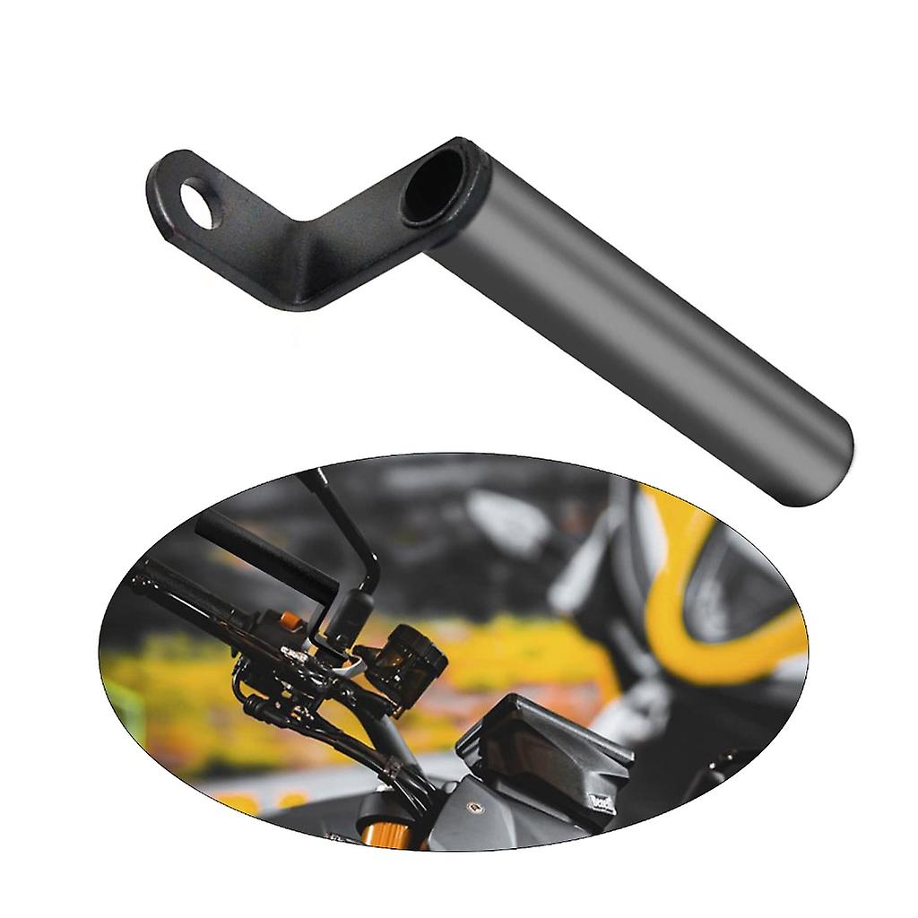 Motorcycle Mirror Riser Extender Adaptor Stand Handlebar Mount Mirror ...