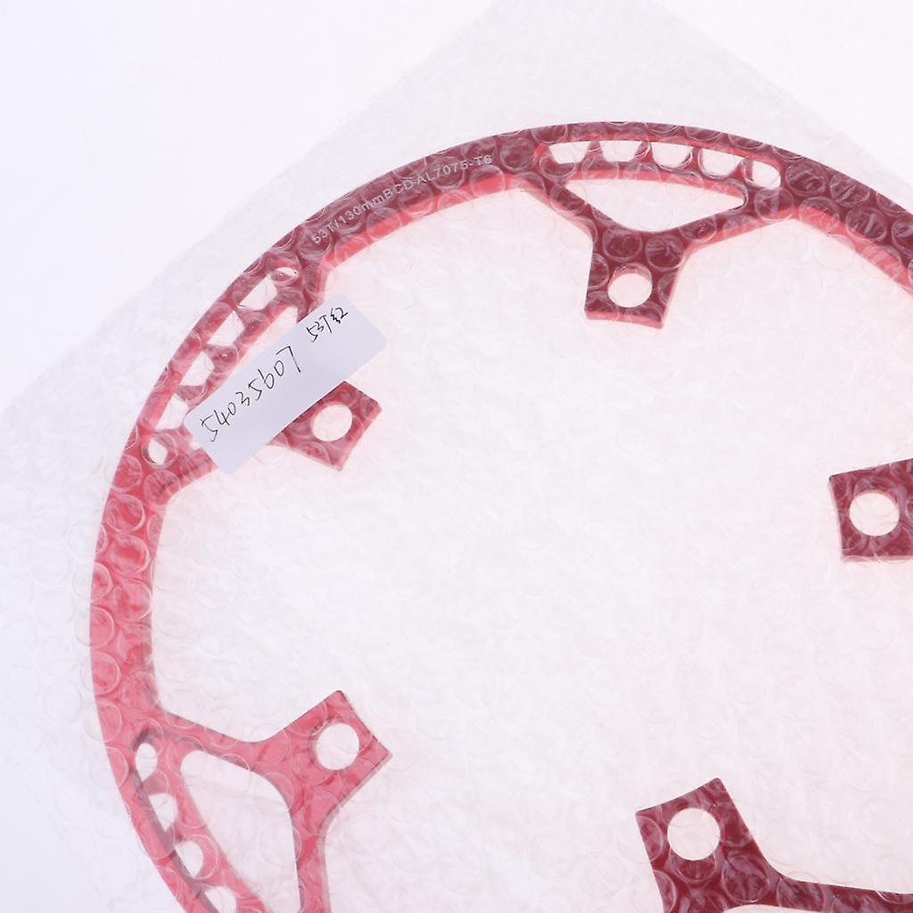 45t 47t 53t 56t 58t Chainring 130 Bcd Single Speed Chain Ring Red 45t ...