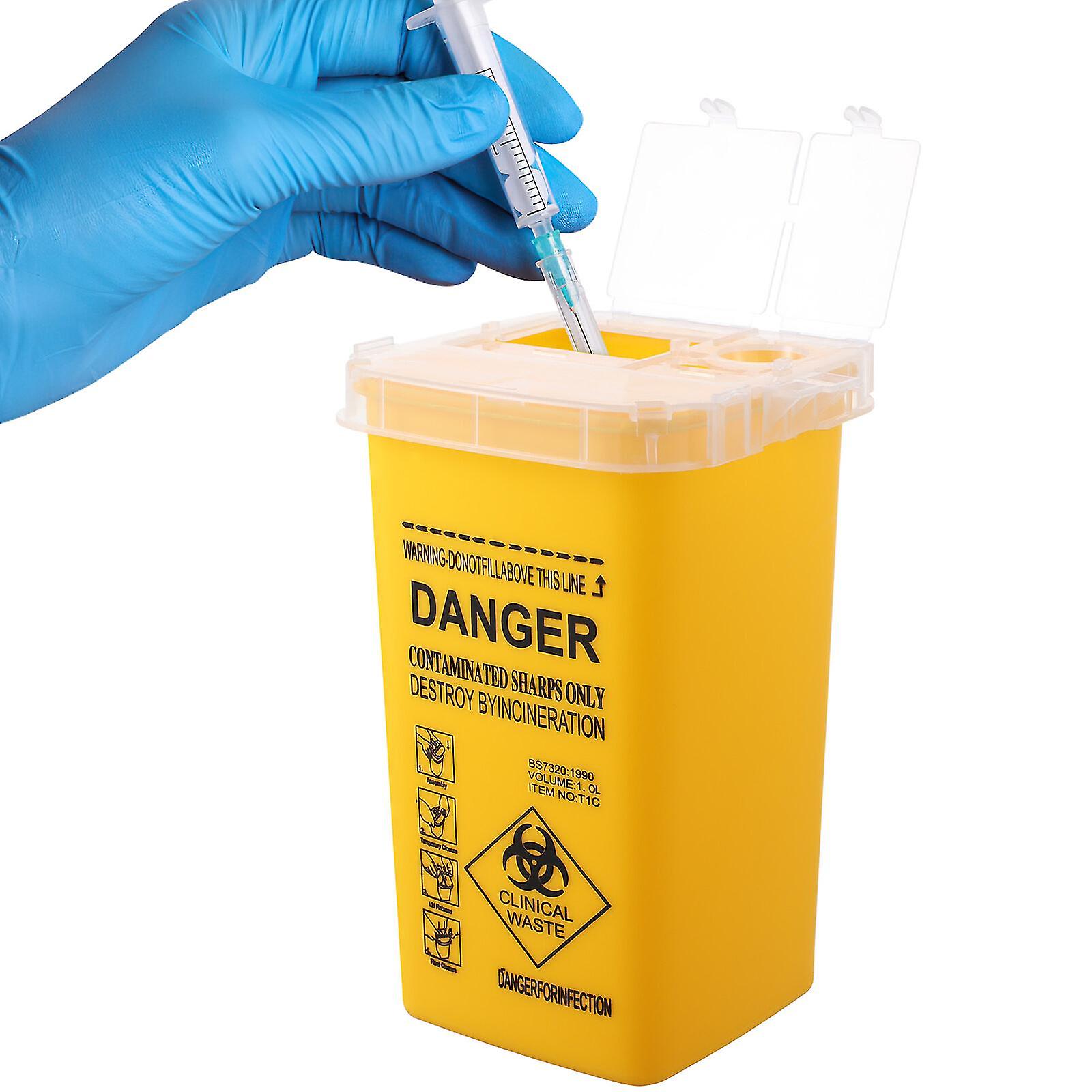 Sharps Box Needles Sharps Disposal Container Supplies And Equipment ...