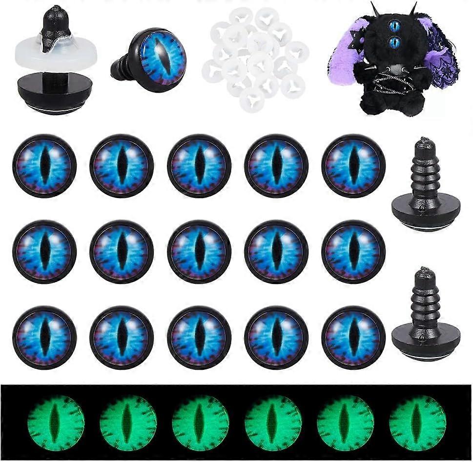 20pcs Luminous Safety Craft Eye Dragon Eye Luminous Dragon Craft Safety ...