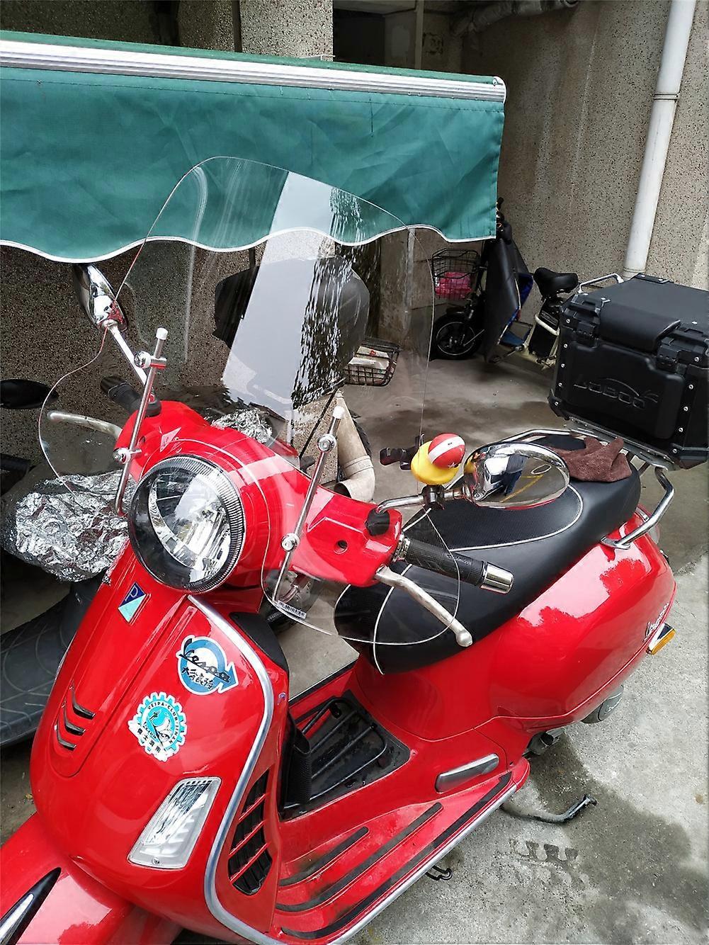 50CM Acrylic Front Windscreen Motorcycle Screen Windshield Wind ...