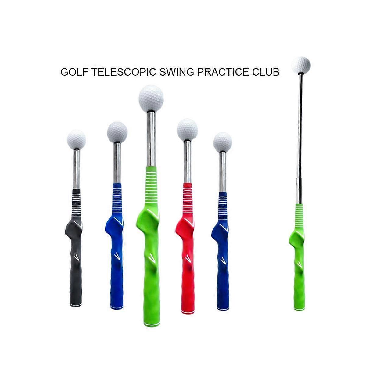 Golf Swing Practice Stick Telescopic Swing Trainer Aid Tool Golf ...