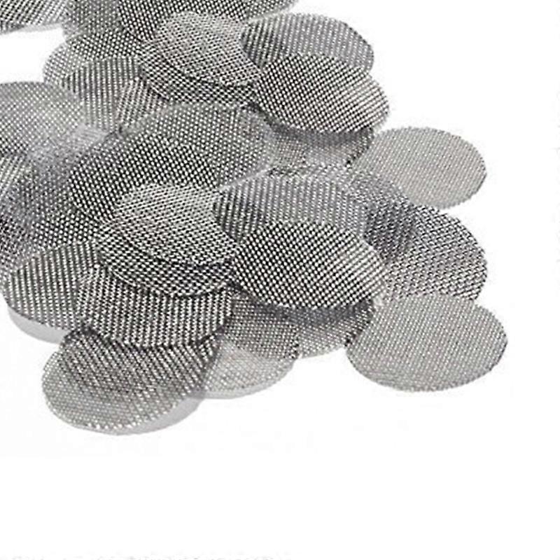 150 Pieces Stainless Steel Screens Pipe Screens Smoking Pipe Screen ...