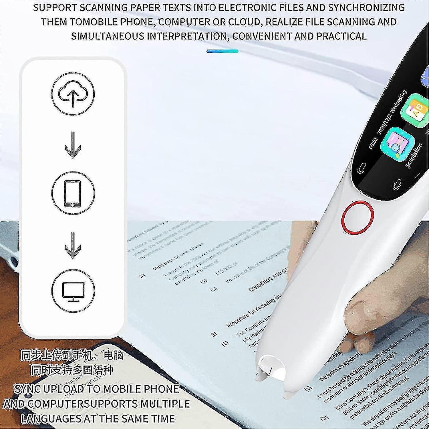 2024 New Models Pen Scanner, Dyslexia Speech Unit Text - Examination ...