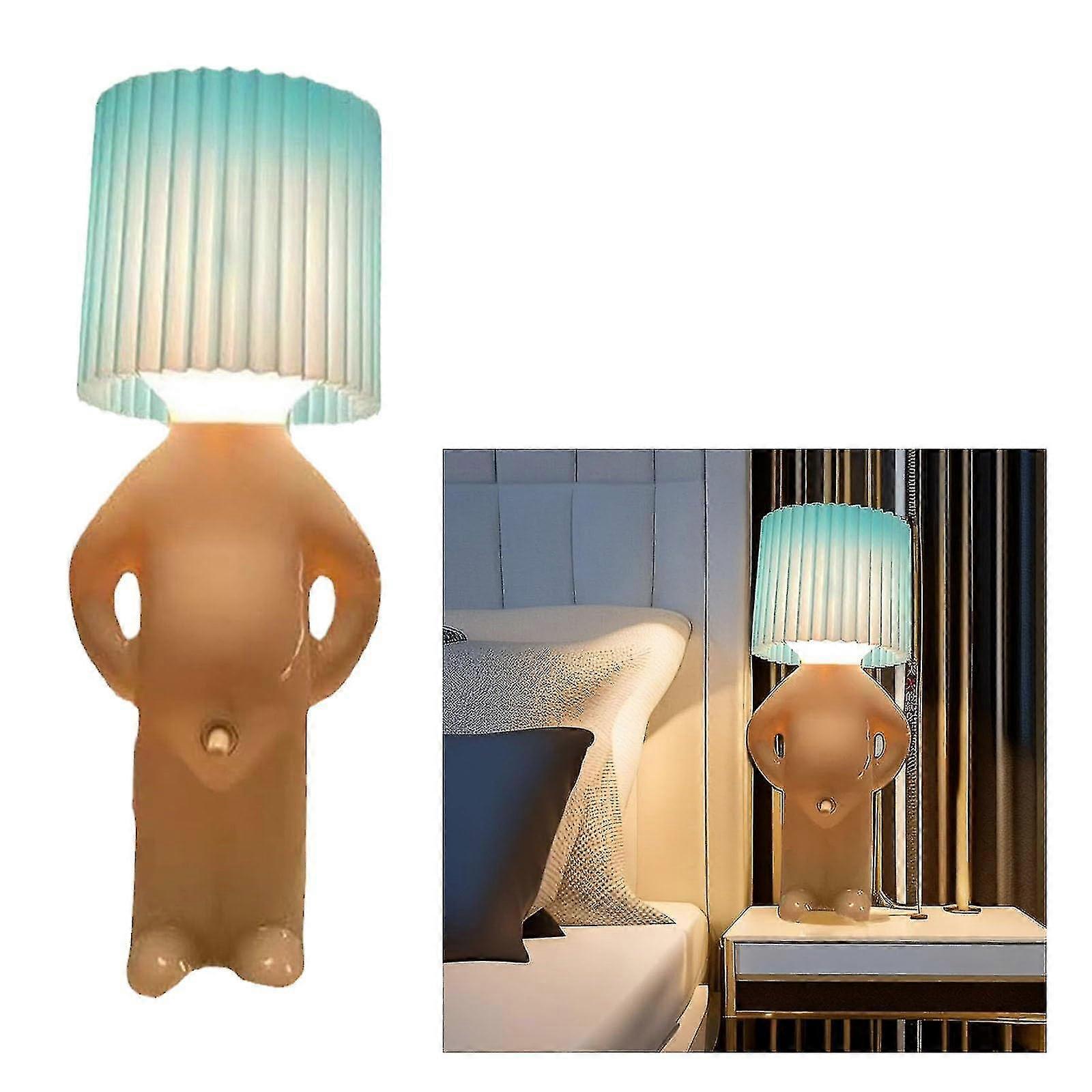 New 3d Shy Man Lamp -funny A Little Shy Man Creative Lamp-the Style Of ...