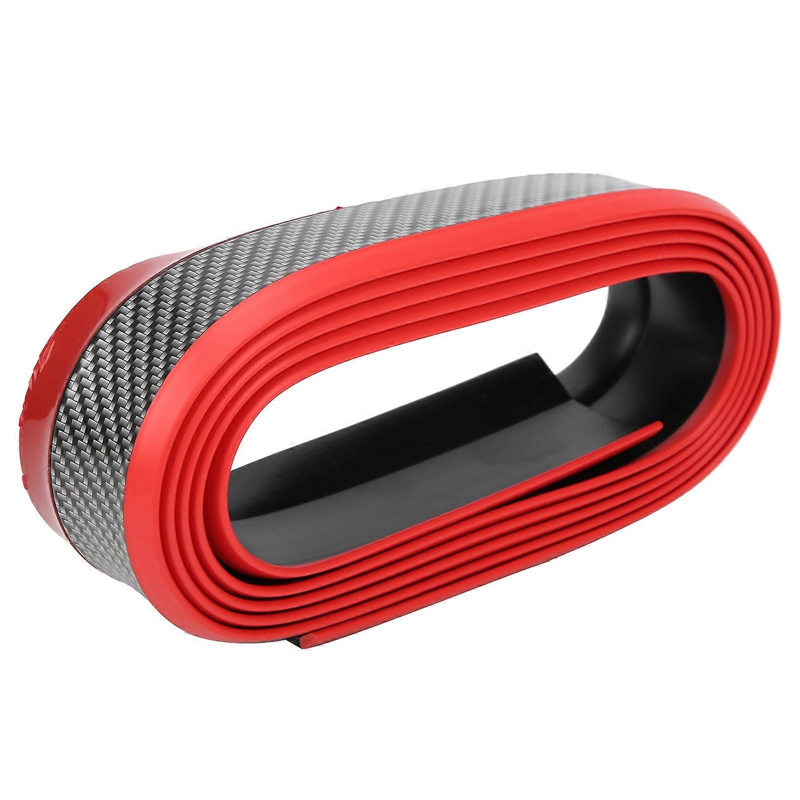 Front Bumper Lip Sticker Rubber Protector Side Skirt Anti Collision ...