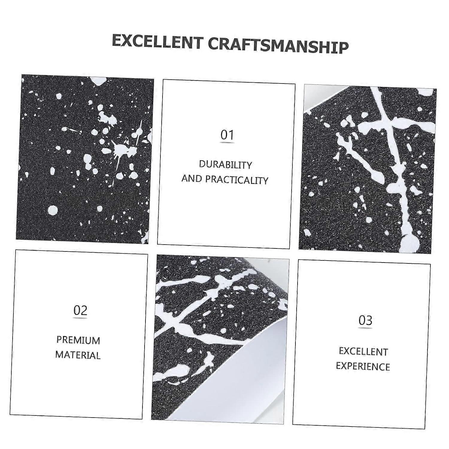 85x24cm Sheet Skateboard Four Wheels Sticker Tear Sandpaper Tape ...