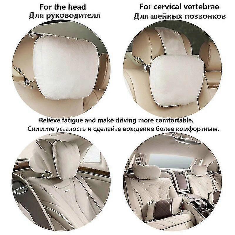 Luxury Quality Car Seat Pillow Neck / Maybach Design S Class Ultra Soft ...