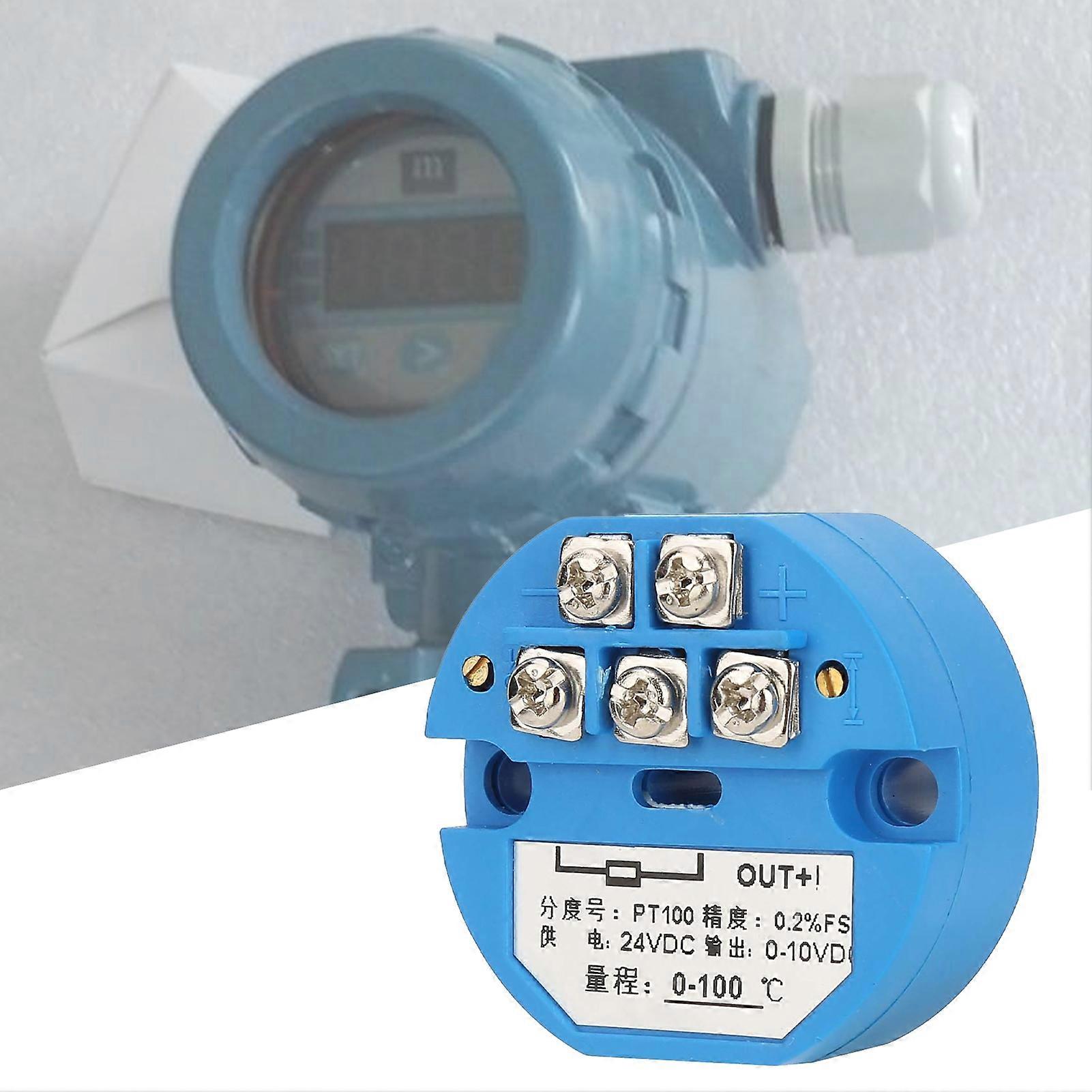 SBWZ+PT100 Temperature Transmitter Quick Response High Sensitivity DC ...
