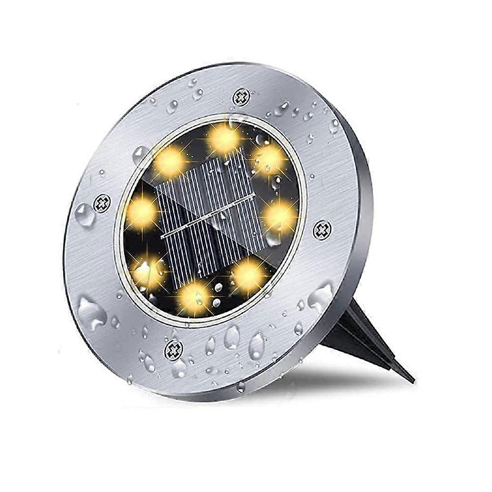 Solar floor garden lights, 2 outside solar LED decorated waterproof ...