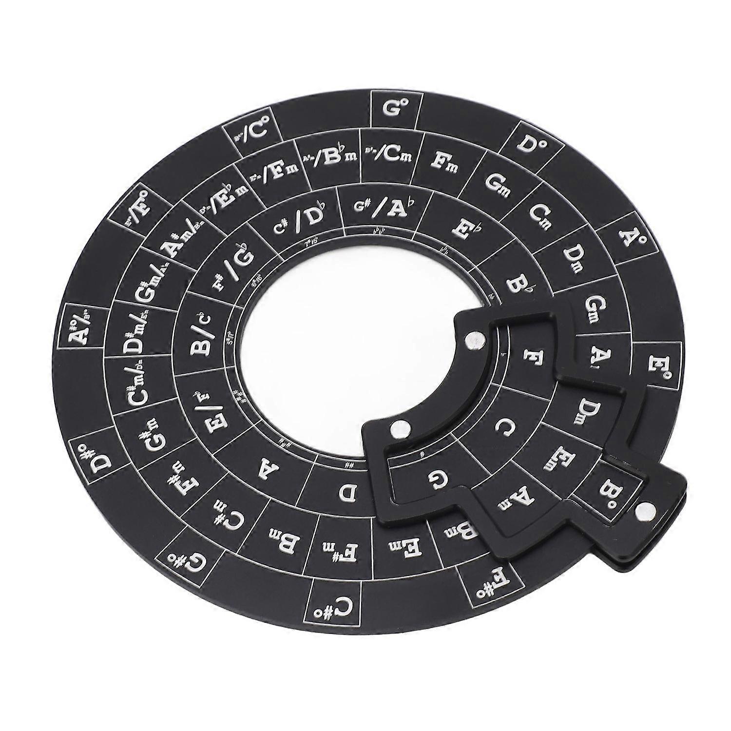 Melody Chord Tool Aluminum Alloy Chord Wheel Music Theory Learning ...