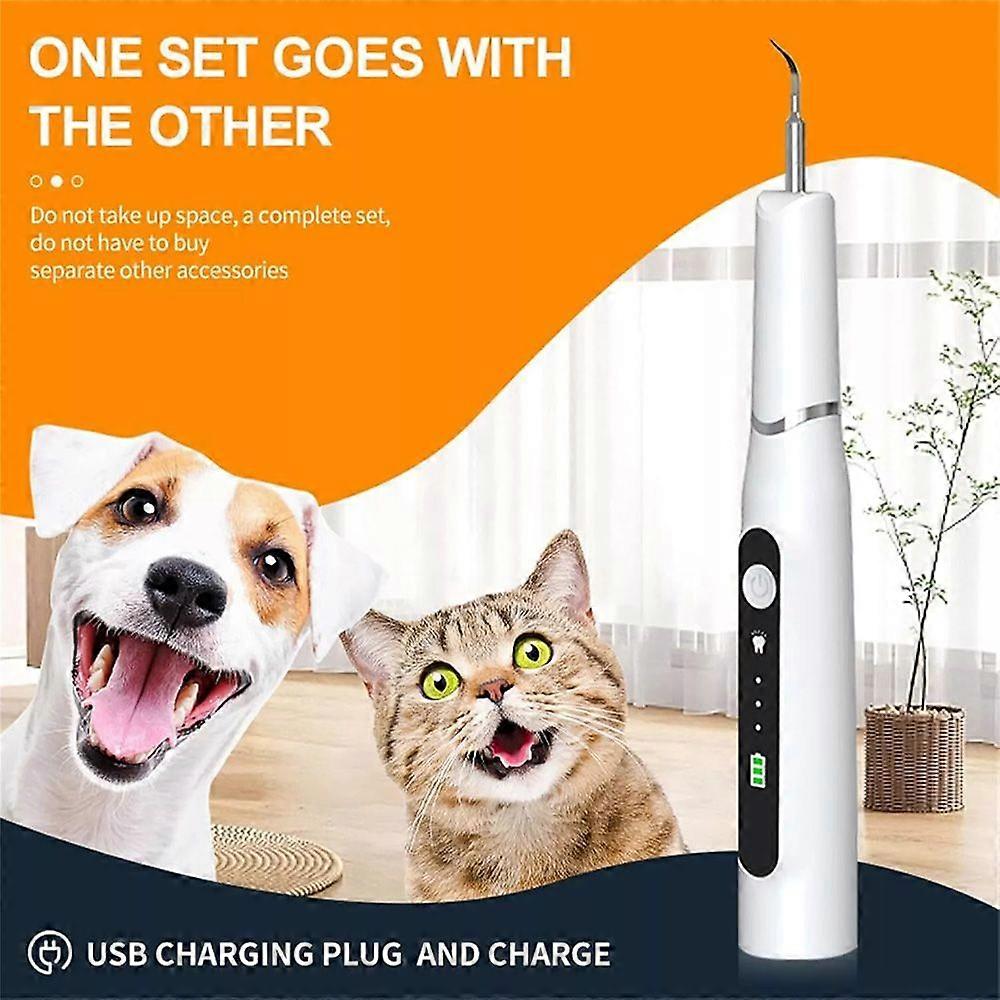 Dog Cat Grooming Smart Dental Ultrasonic Scaler Household Tooth Stone ...