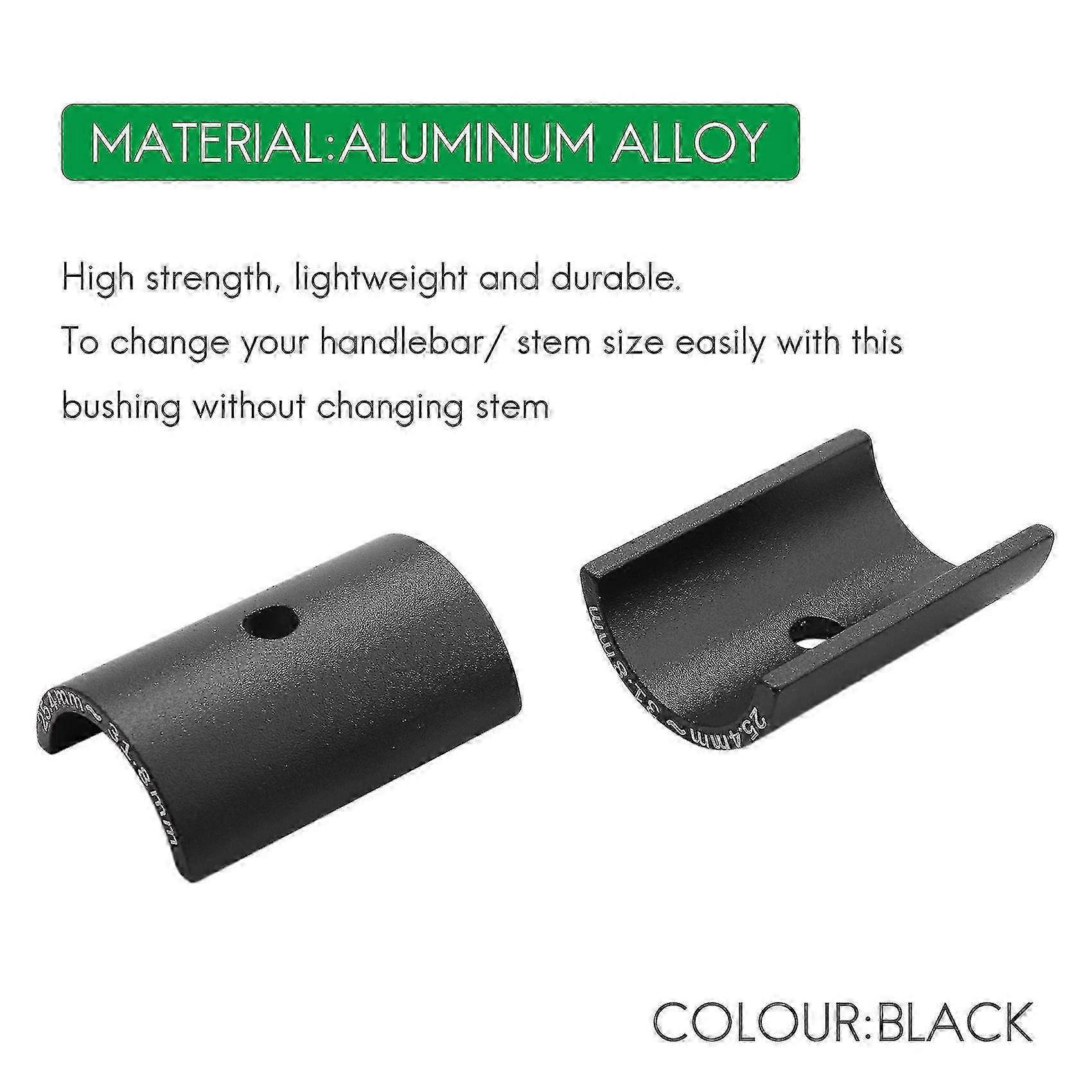 25.4mm to 31.8mm Bike Handlebar Adapter Stem Reducer Shim Spacer Sleeve ...