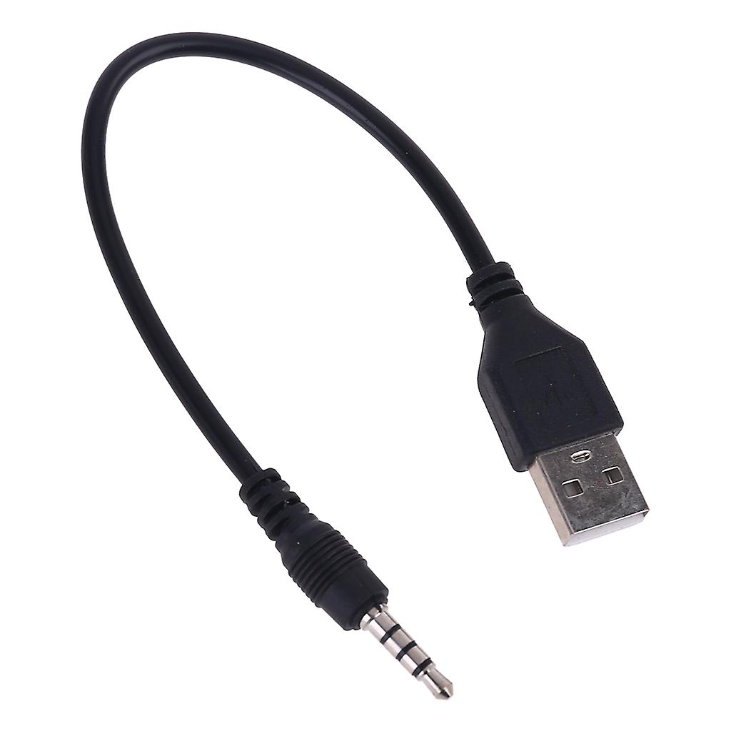 USB Male to 3.5mm Audio Stereo Headphone Jack Plug Cable For MP3 MP4 ...