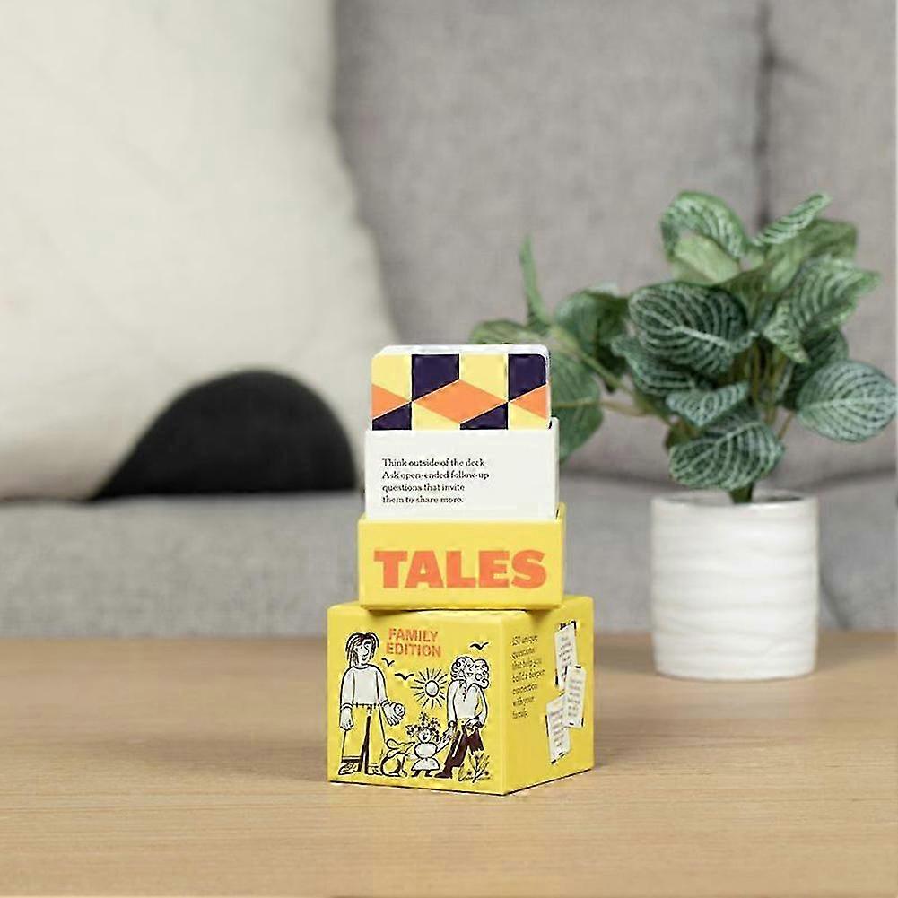 25-26 Tales Family Card Game Strengthen Bond Connections Family Game ...