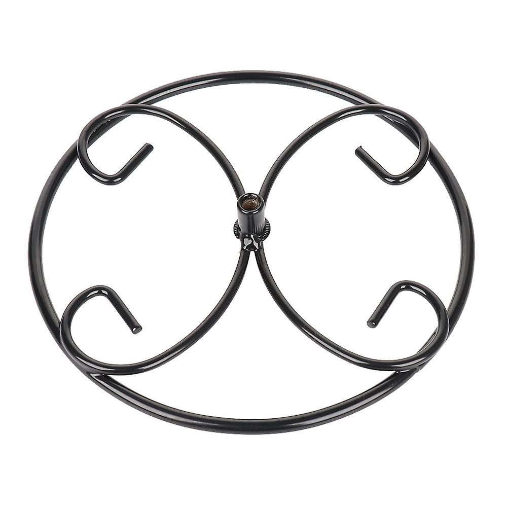 100% New,2 Tier Rotating Iron Rack Jewelry Keyring Display Hanger ...