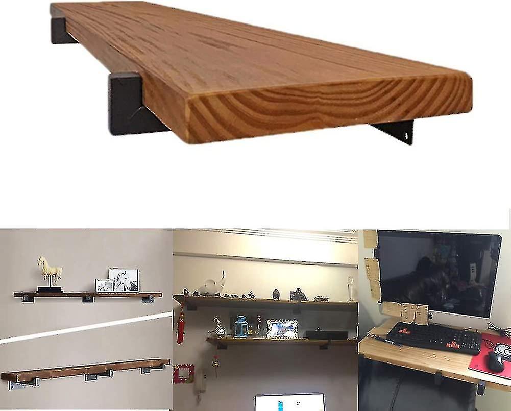 Heavy Duty Industrial Black Shelf Brackets, 20 Cm Metal Shelving ...