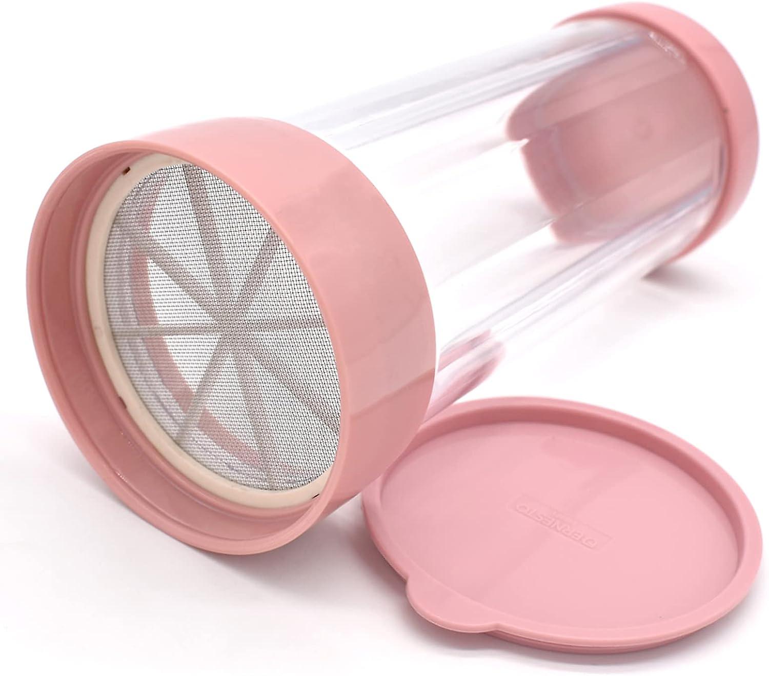 Shaker Sifter, Fine Mesh Lid Flour Sieve Shaker Powder Sugar Spice ...