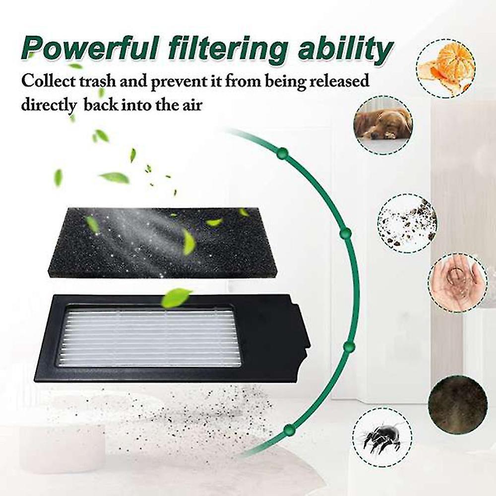 Main / Side Brush Hepa Filter Mop Pad Dust Bag Mop Rag Stents | Fruugo SE