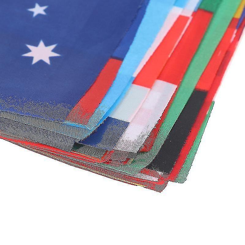 50 Countries Flag 1 String Hanging Flag Banner World Rainbow Flags ...