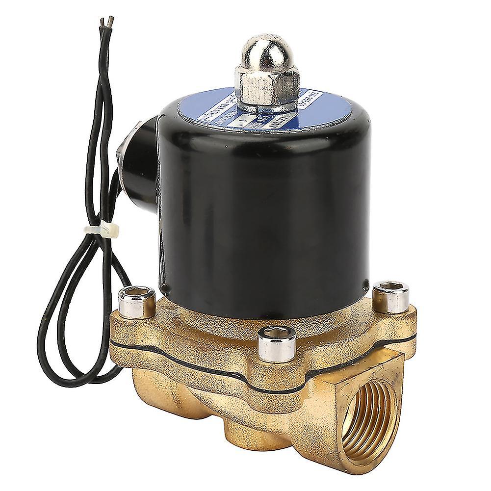 Dn25 Brass Normally Closed Electric Solenoid Valve For Water Oil Gas ...