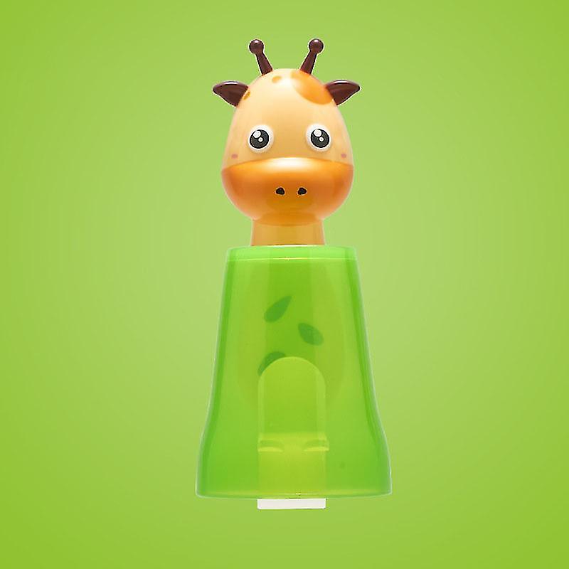 Giraffe Toothbrush Cup With Toothbrush Holder Kids Cartoon Animals ...