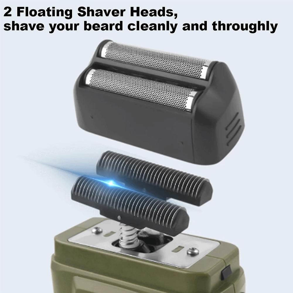 USB Electric Shaver Trimmer Razor Rechargeable Hair Beard Shaving ...
