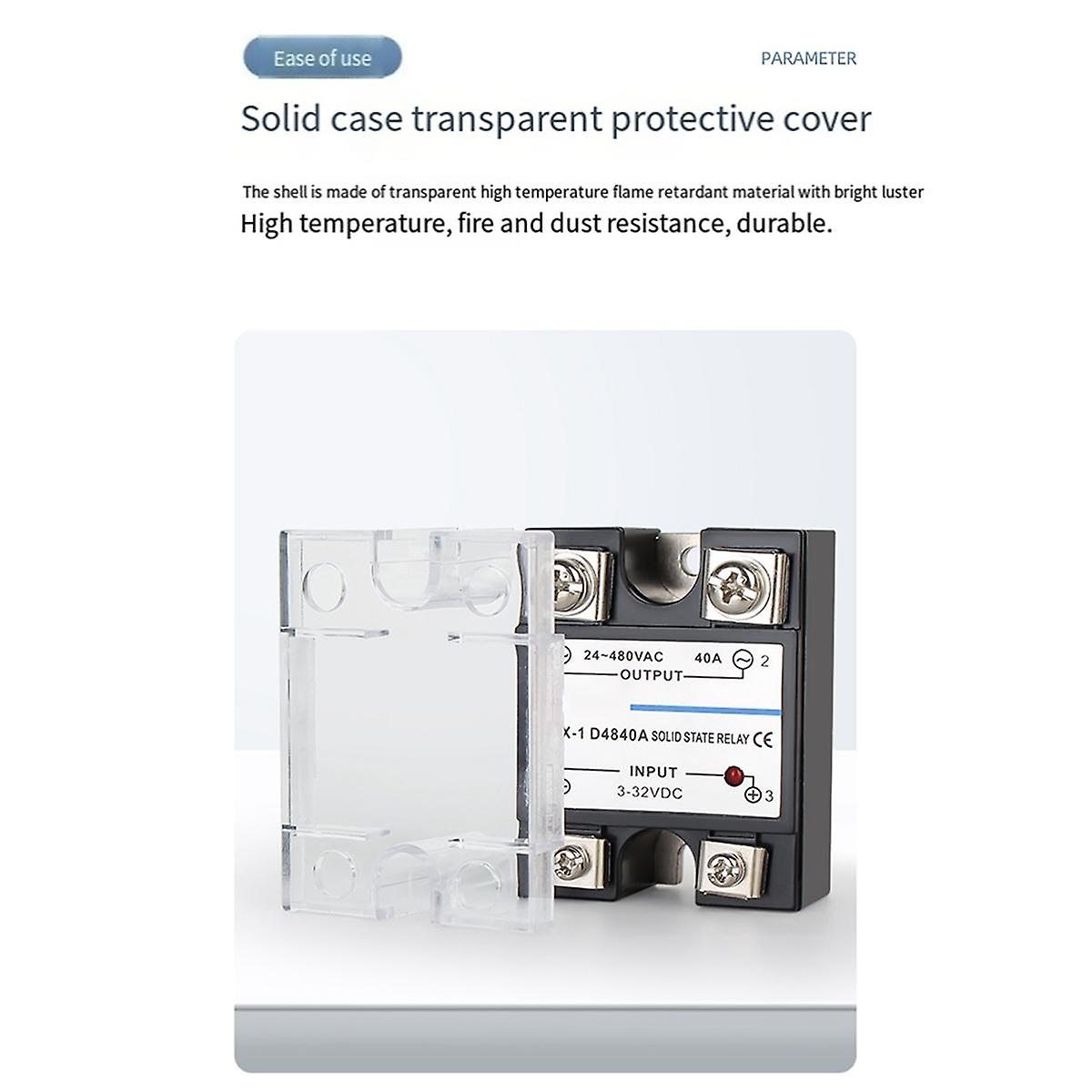 Single Phase Solid State Relay Single Phase Ssr Dc Control Ac Solid 2188