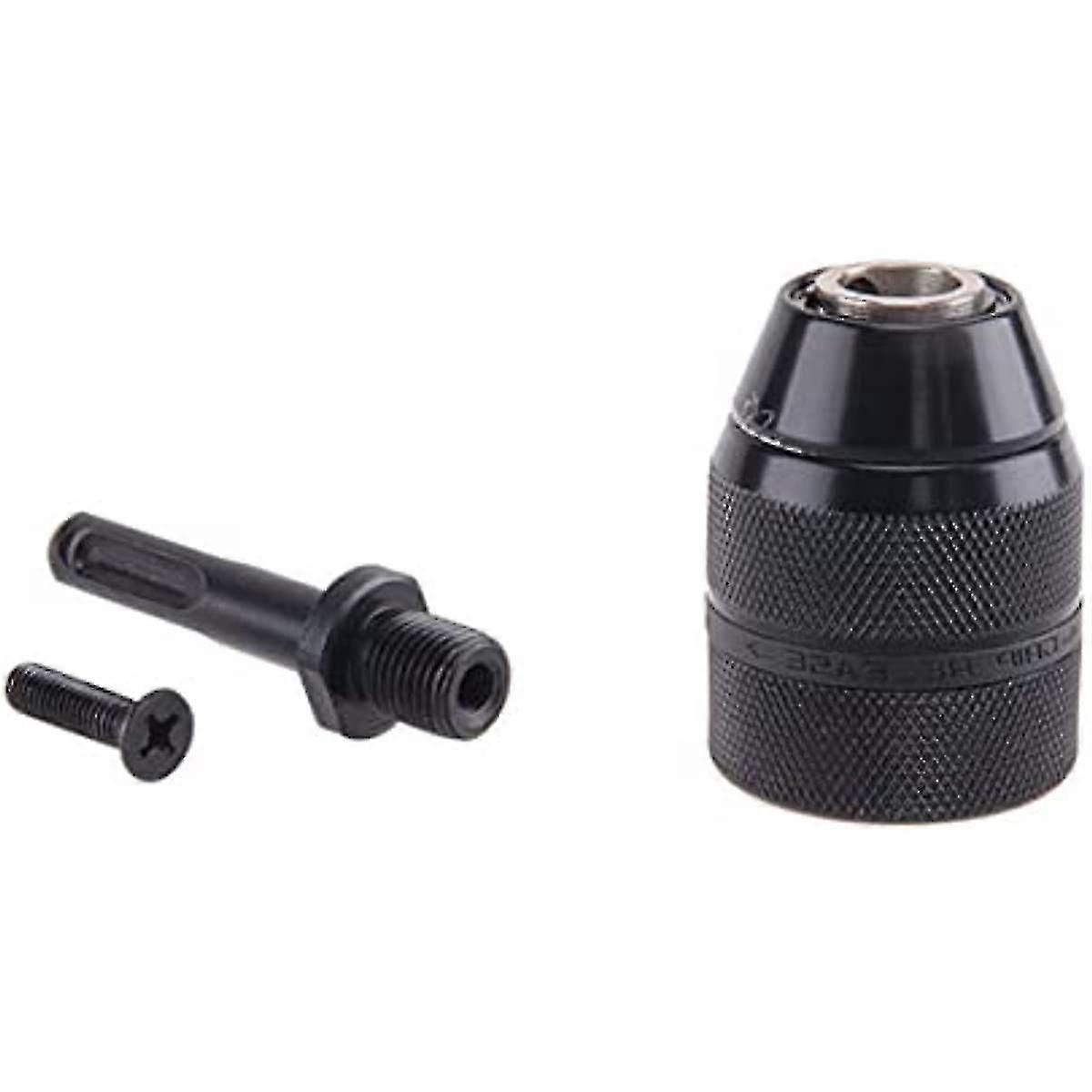 Drill Chuck Keyless Drill Chuck Adapter Heavy Duty Professional Keyless ...