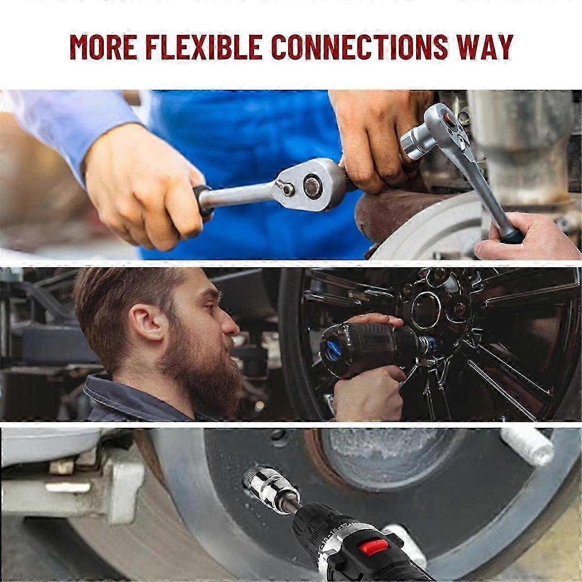 25Pcs Screw Extractor Set Hex Multi-Spline Easy Out Bolt Extractor Set ...