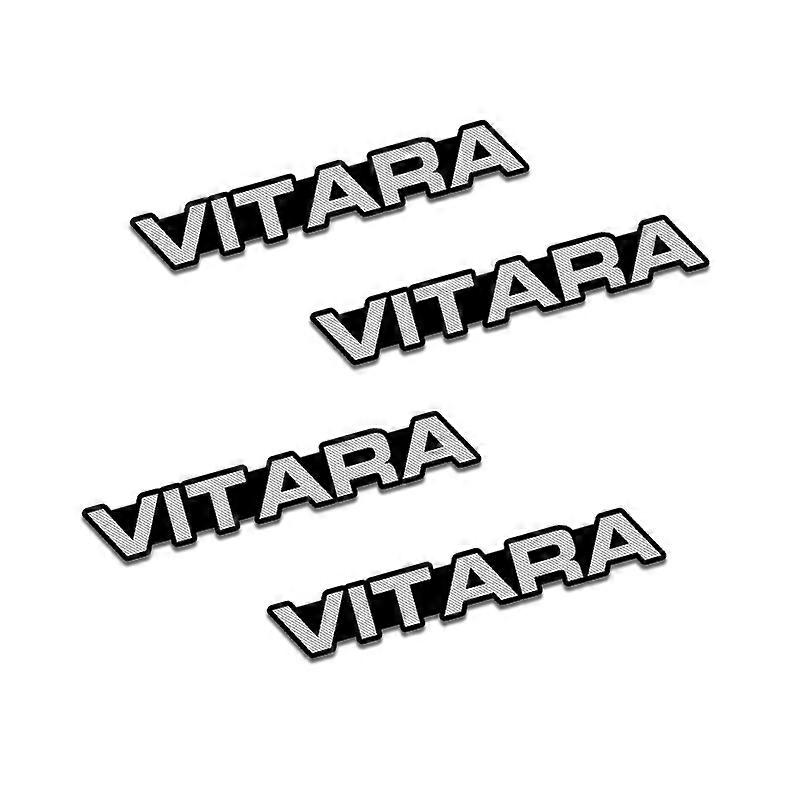 4pcs Speaker Aluminum 3d Sticker Horn Sound Letter Stickers For Suzuki ...