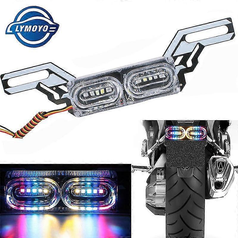 Exquisite Motorcycle Drl Strobe Brake Lamp Led Flash Stop Light Flow ...