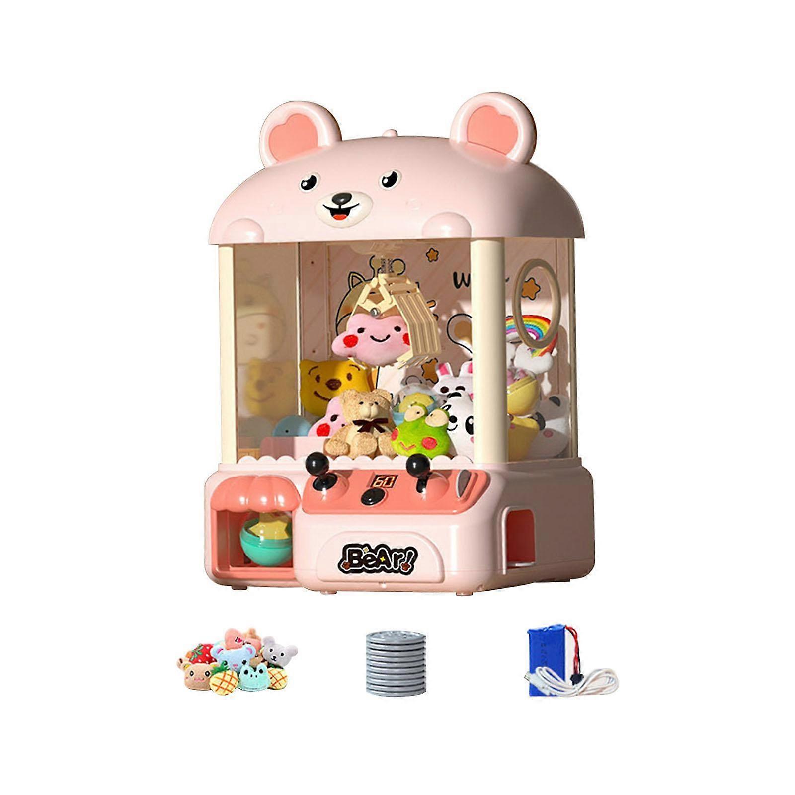 Small Claw Machine Pretend Play Crane Game for Boys Girls Kids Holiday ...