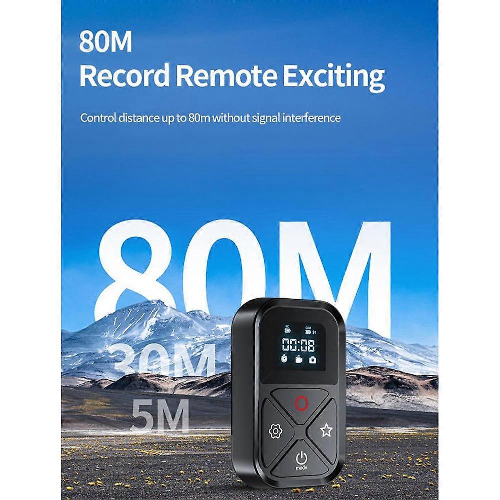 Remote Control for Hero 10 9 8 Max with Stick Mount and Wrist Bluetooth ...