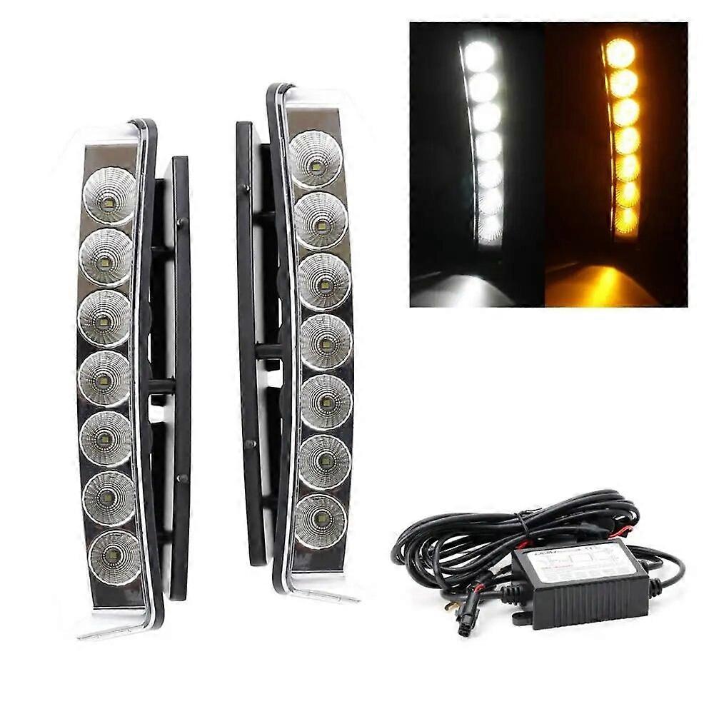 LED Bumper Reflector Light for Nissan 350Z Z33 2003 2004 2005 White DRL ...