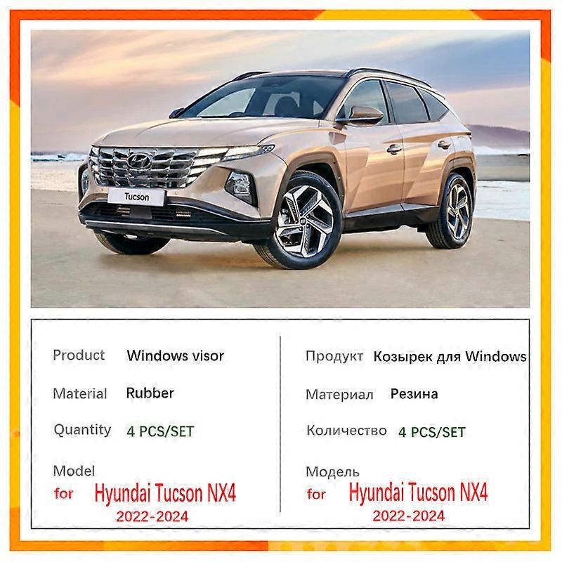 Windshield For Hyundai Tucson NX4 2022 2023 2024 LWB Car Side Vehicle Window Parts Window Visor ...