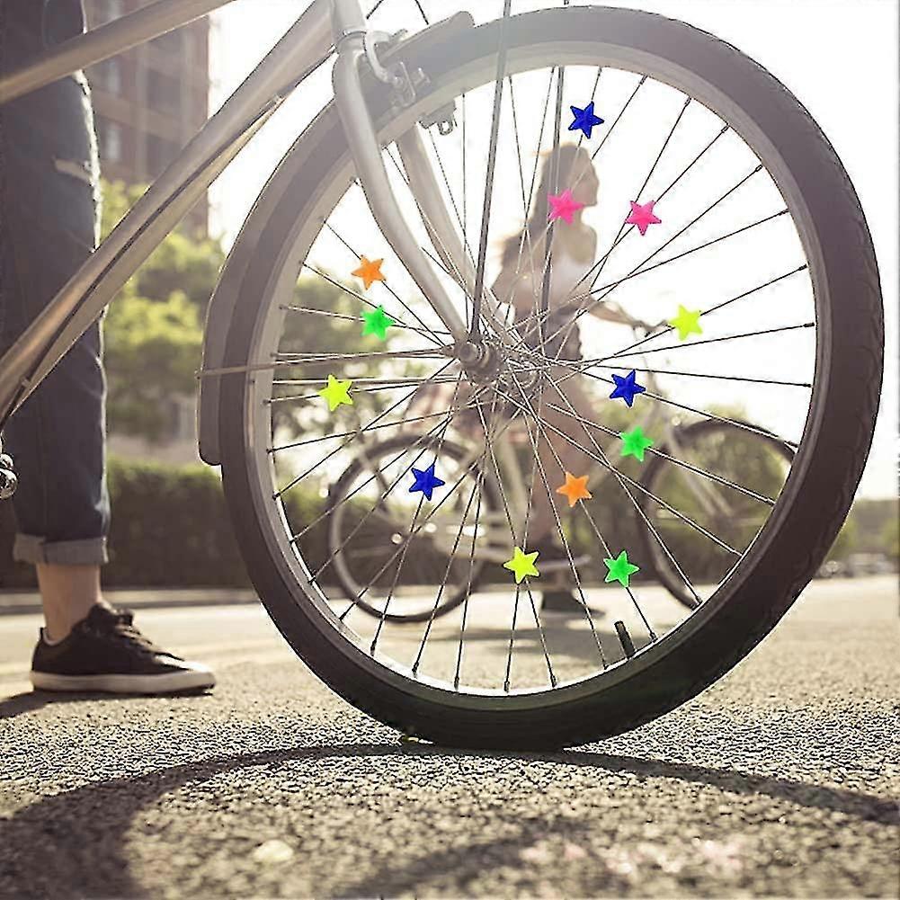 Bike Wheel Spokes Bead Plastic Clip Bead Plastic Bike Spokes Colorful ...