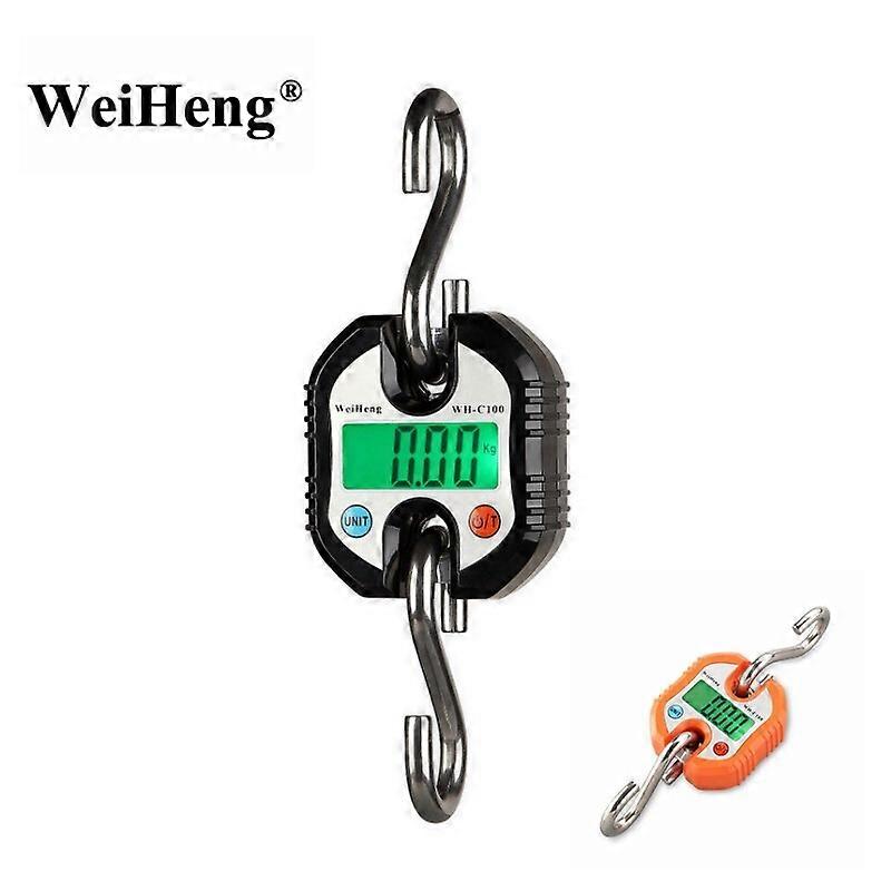 WeiHeng Crane Scale 150KG 500KG Digital Stainless Steel Hook Hanging ...