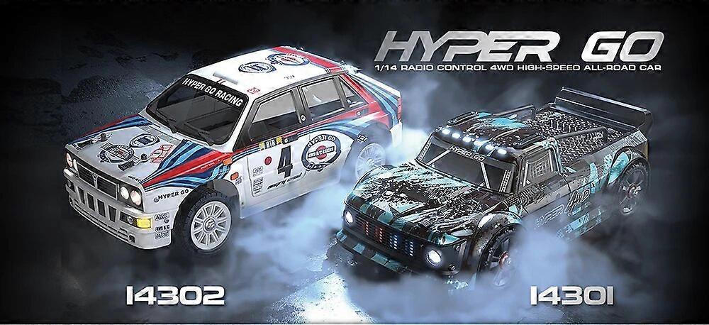 MJX 14303 Hyper Go RC Car Brushless 1/14 2.4G Remote Control 4WD Off-road Racing High Speed On ...