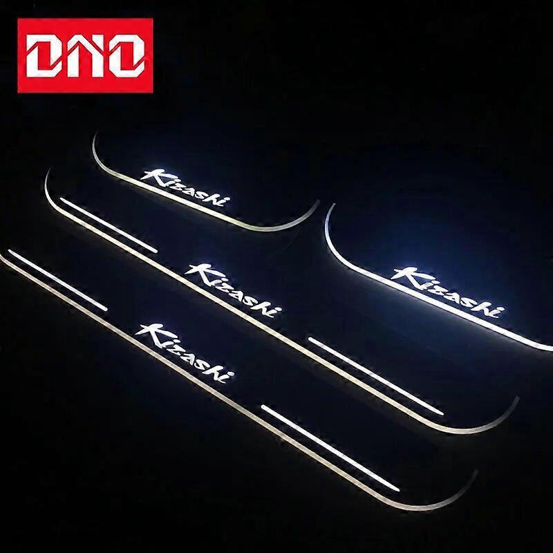 Trim Pedal LED Car Light Door Sill Scuff Plate Pathway Dynamic Streamer ...