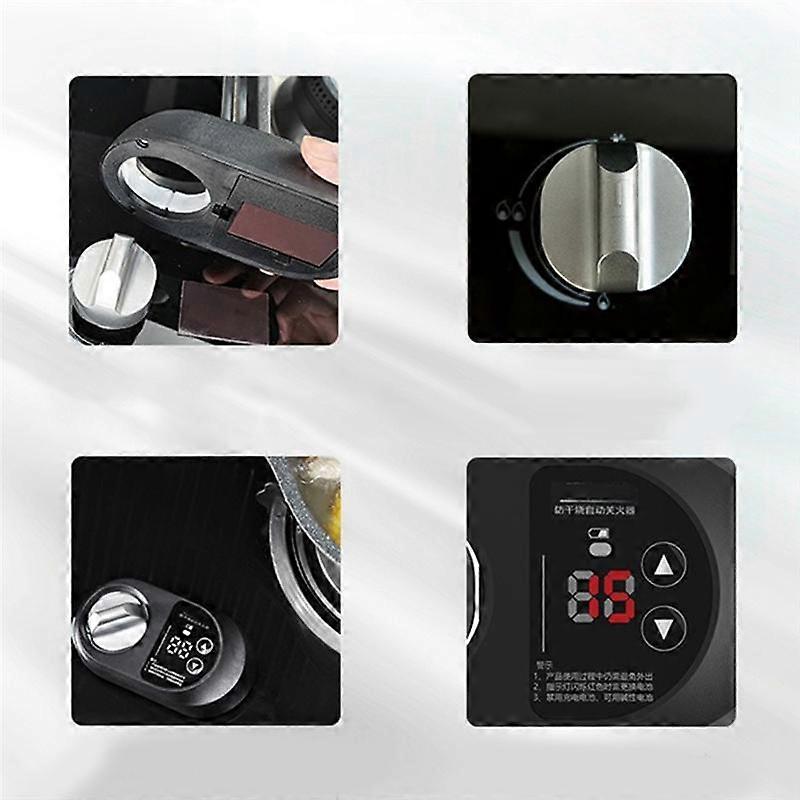 Gas Stove Automatic Fire Off Timer Kitchen Smart Switch Anti-Dry ...