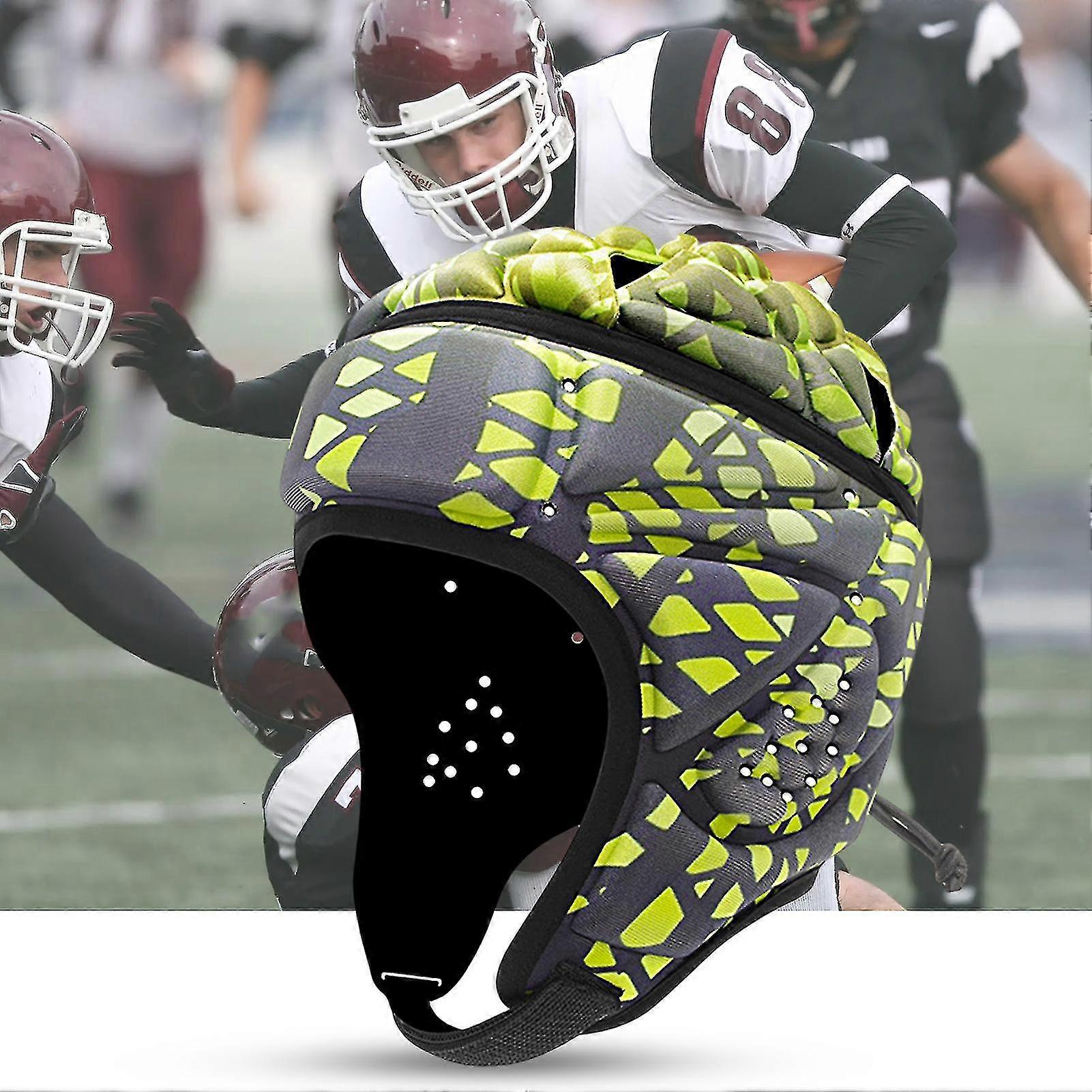 Sinknap Adjustable Anti-collision Rugby Helmet Head Protector Football ...